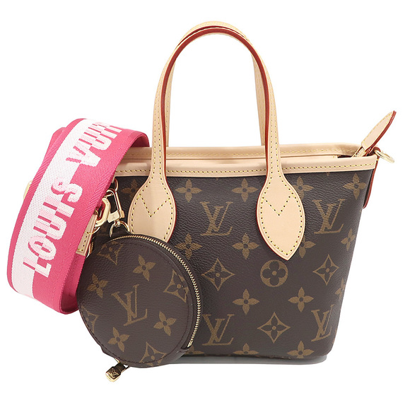 Louis Vuitton | Bags | Louis Vuitton Mini Bag Neverfull Bb Rose Peony ...